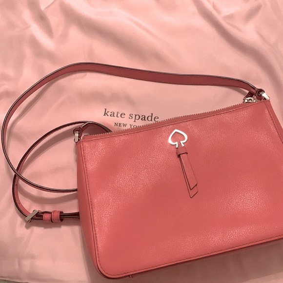 kate spade | Bags | Kate Spade Like New Adel Coral Crossbody With Dust ...